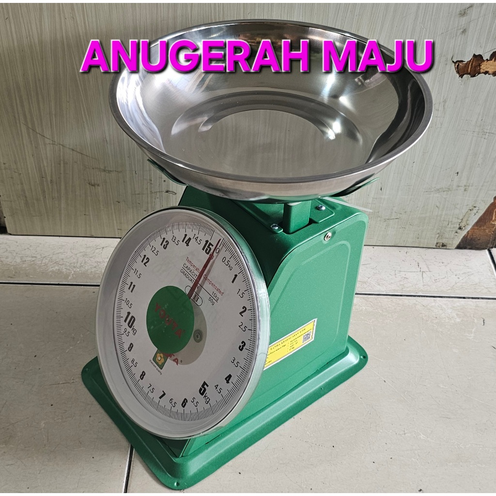 Jual Timbangan Duduk Jarum 15 Kg Vietnam Quality/Timbangan Manual YOUTA 15 | Shopee Indonesia