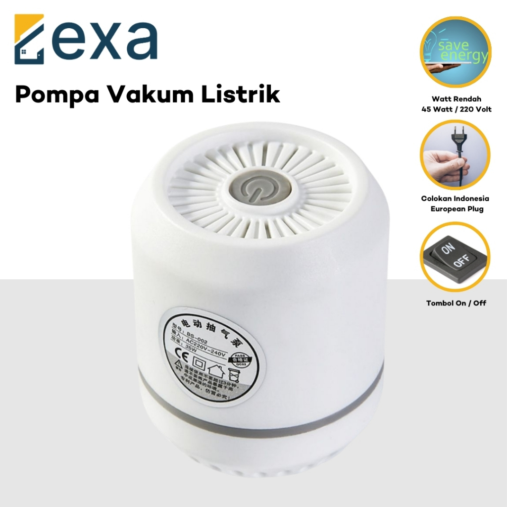 Jual Pompa Elektrik Vakum Pakaian Vacuum Electric Pump Pompa Vakum Baju ...
