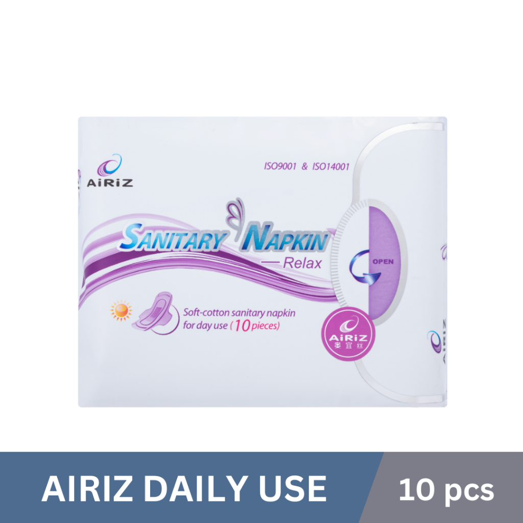Jual Airiz Day Night Sanitary Napkin Pembalut Kesehatan Isi 10 | Shopee ...