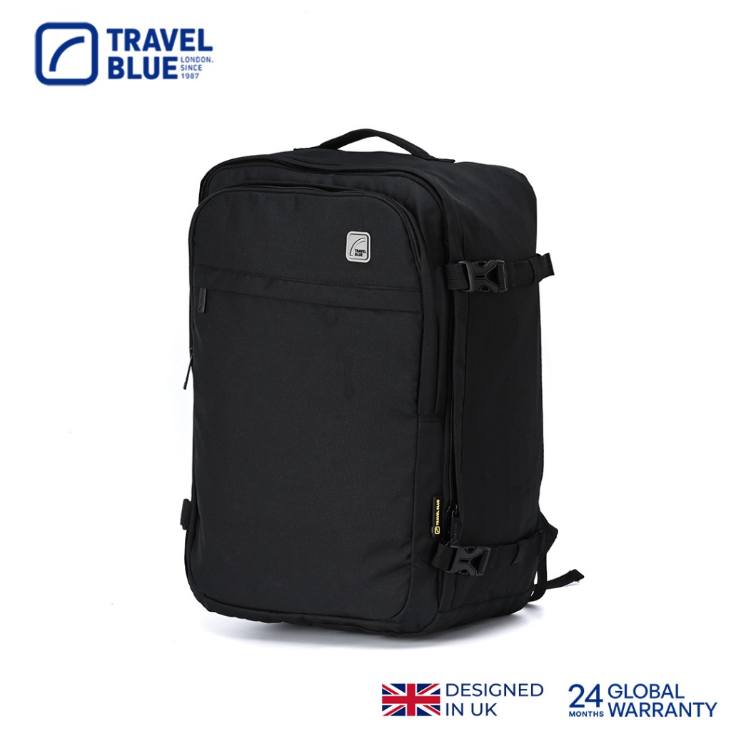 Jual Travel Blue Venture Backpack - Black - TB3084 | Shopee Indonesia