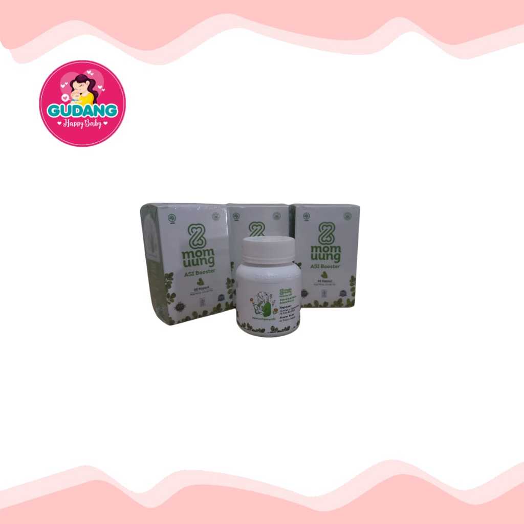 Jual Mom Uung Asi Booster 60 Kapsul Obat Pelancar Penambah Asi Suplemen ...