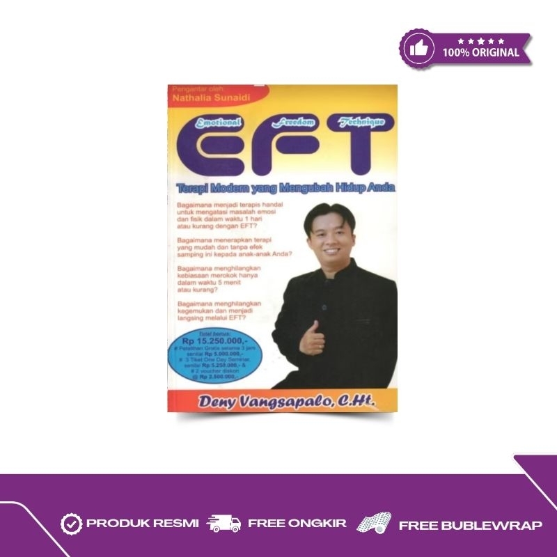 Jual Buku Emotional Freedom Technique EFT : Terapi Modern Yang Mengubah ...