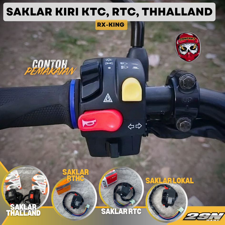 Jual Saklar Kanan Kiri Set Motor RX KING RXKING RXK RXS Original ...