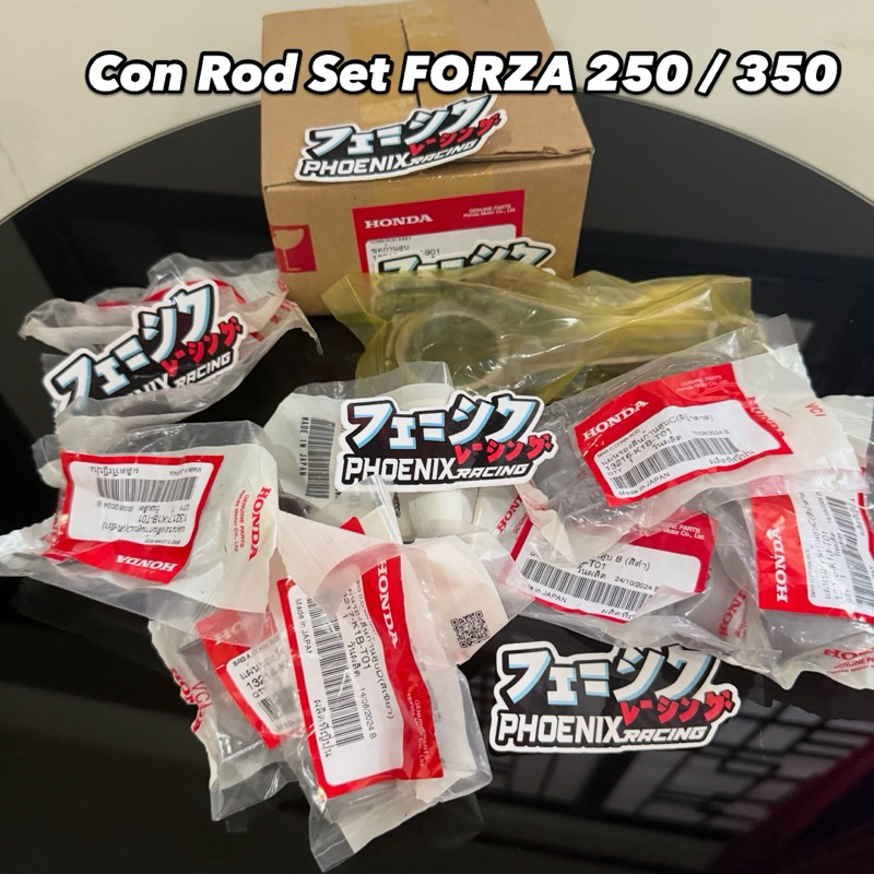 Jual Con Rod Stang Seher Conecting Rod Forza 250 Komplit Set Metal ...