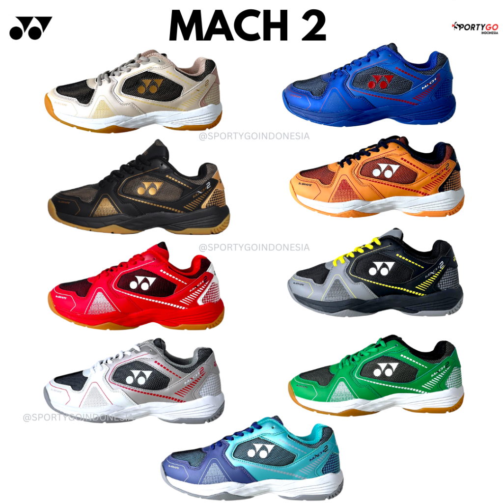 Jual Sepatu Badminton YONEX MACH Original / Sepatu Bulutangkis Mach 2 / Mach II Original ...