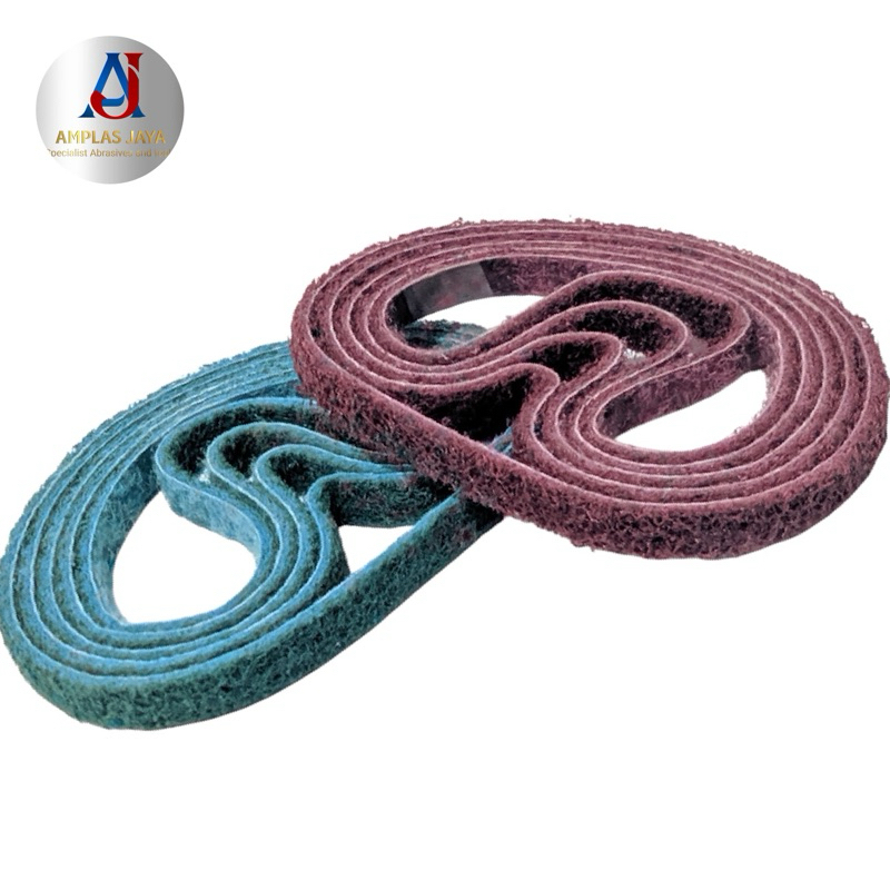 Jual scotch brite belt 10x330 mm/surface conditioning belt | Shopee ...