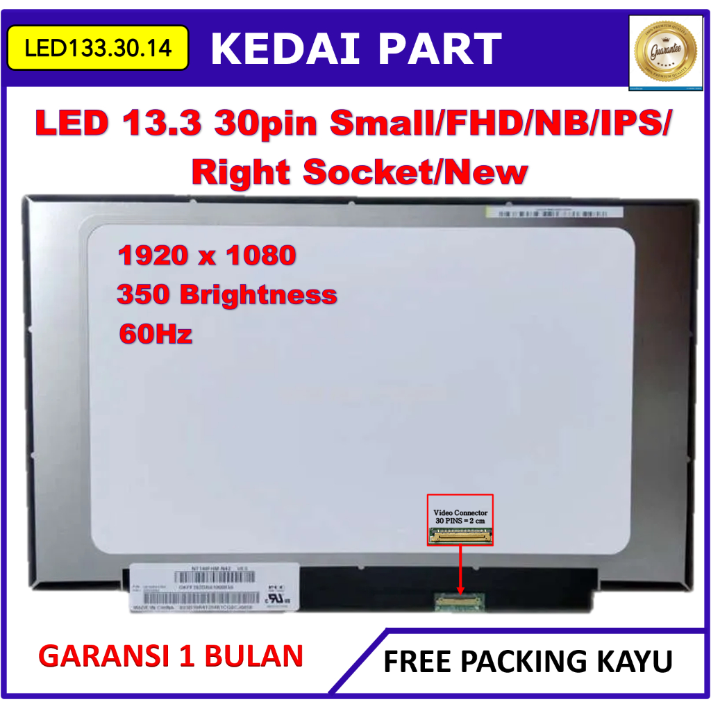 Jual LCD LED Apple Macbook Pro 13.3 inch A1278 A1342 13.3 13 Inch 30 ...