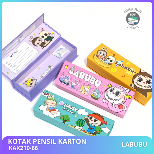 Jual BOS Kotak Pensil Karton/Tempat Pensil/Pencil Box/ Wadah Pensil ...