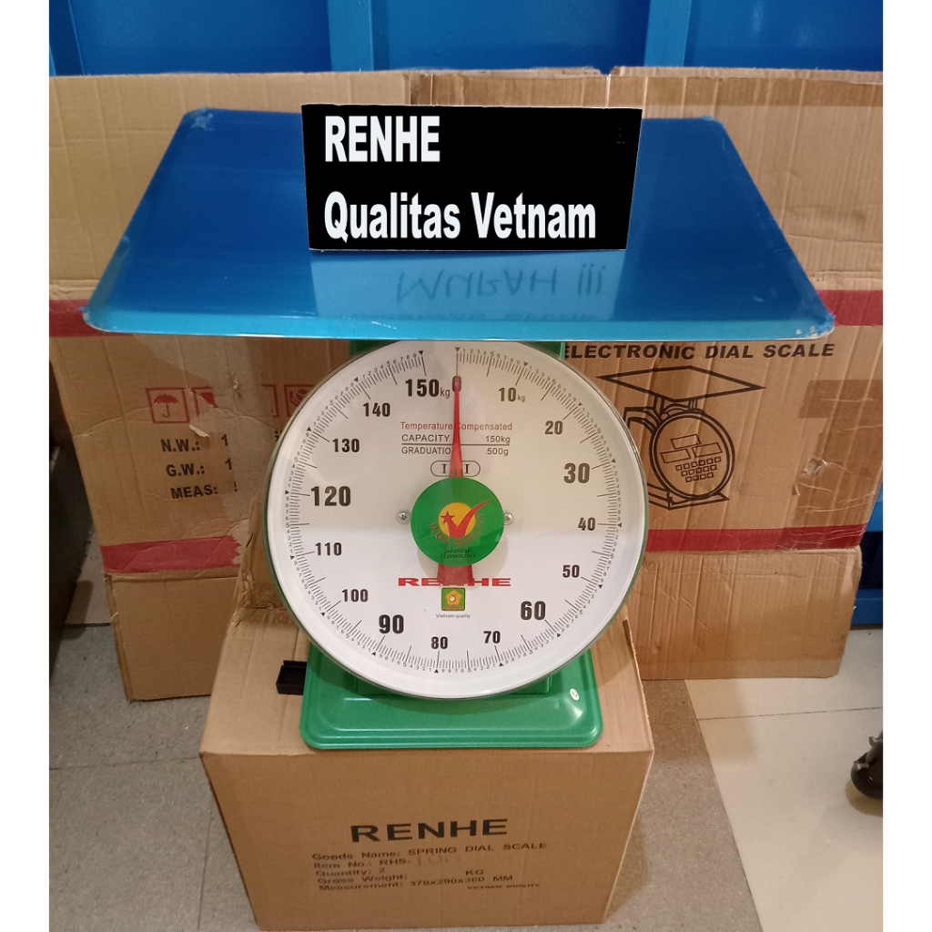 Jual TIMBANGAN JARUM VETNAM 150KG RENHE/Timbangan duduk jarum 150kg Kwalitas Vietnam | Shopee ...