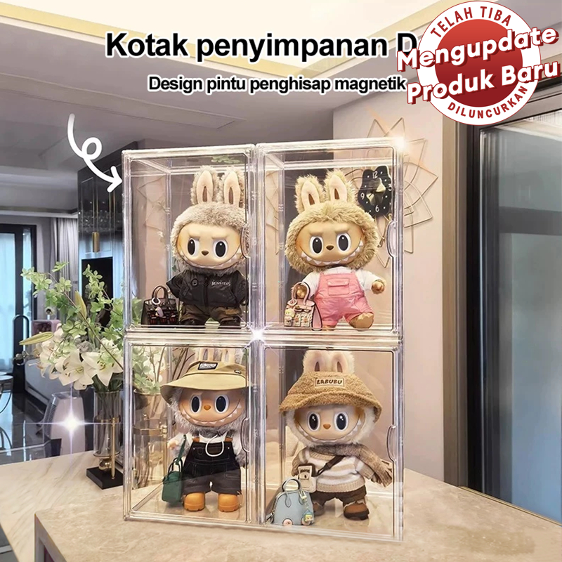 Jual Kotak Boneka Display Transparent / Labubu Blind Box Desain ...