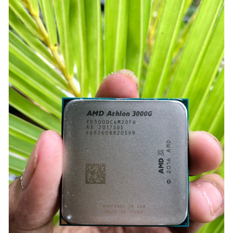 Jual AMD ATHLON 3000G AM4 +FAN | Shopee Indonesia