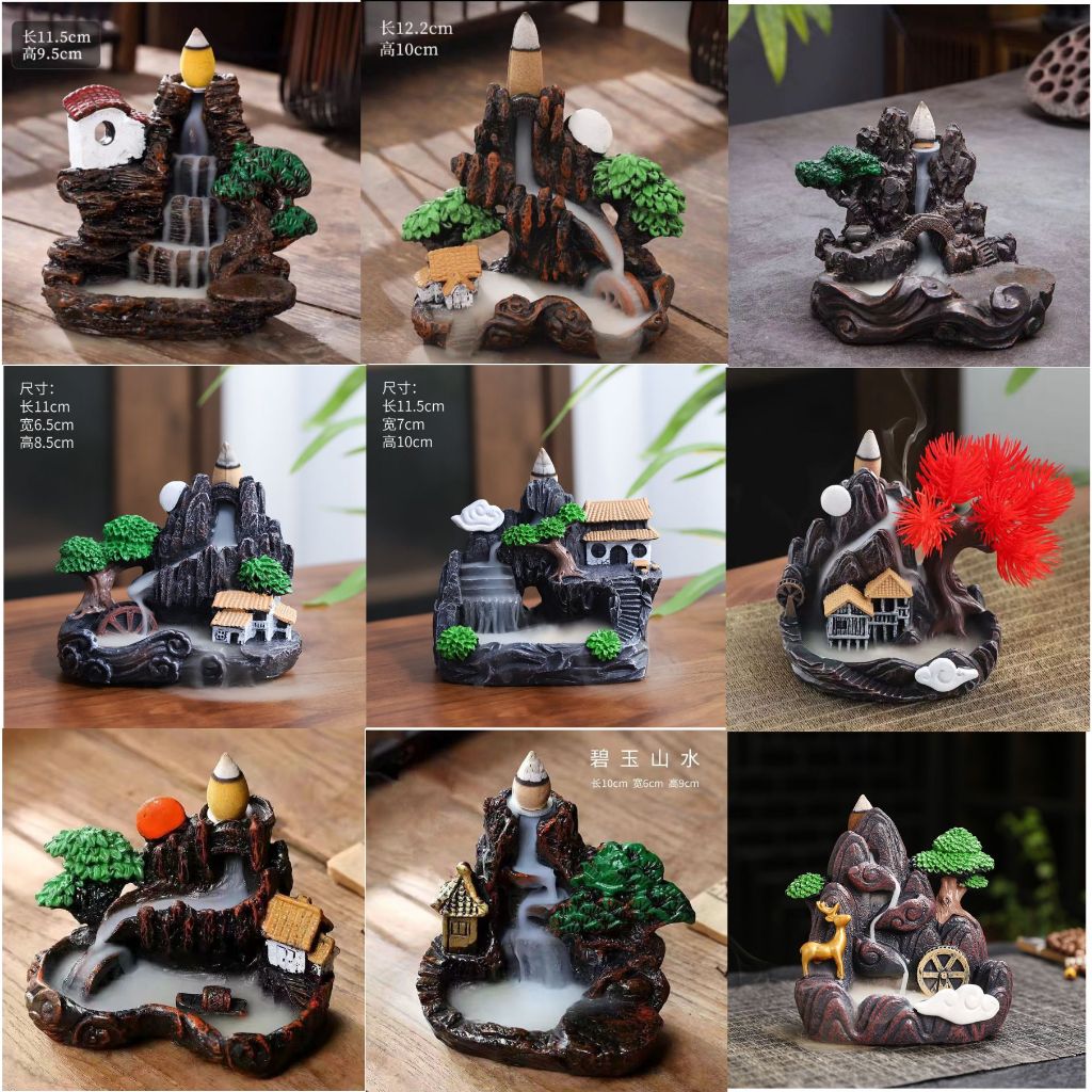 Jual (BONUS 25 PCS AROMATERAPI) pembakaran dupa aromaterapi, tempat hio ...