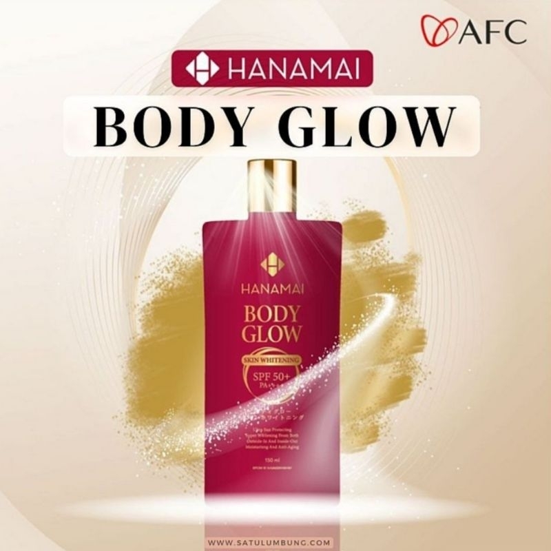 Jual Hanamai The Body Glow Skin Whitening AFC Original | Shopee Indonesia