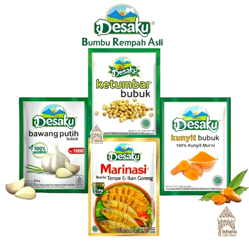 Jual Desaku Ketumbar Bubuk / Marinasi / Kunyit / Bawang Putih 100% ...