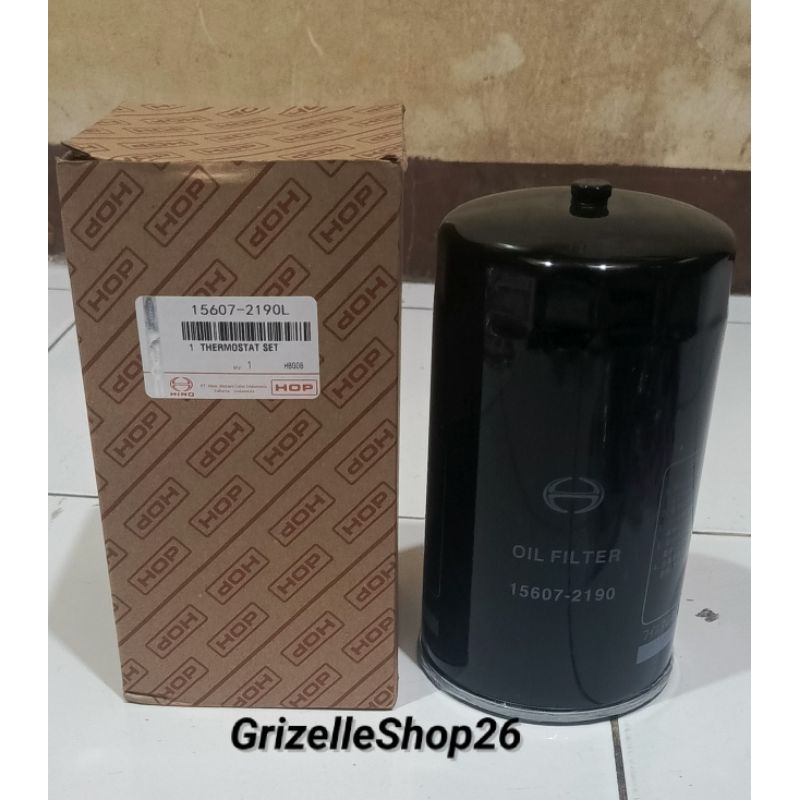 Jual Filter Oli Hino 500 FM Hino Lohan 260 TI 15607-2190L | Shopee ...