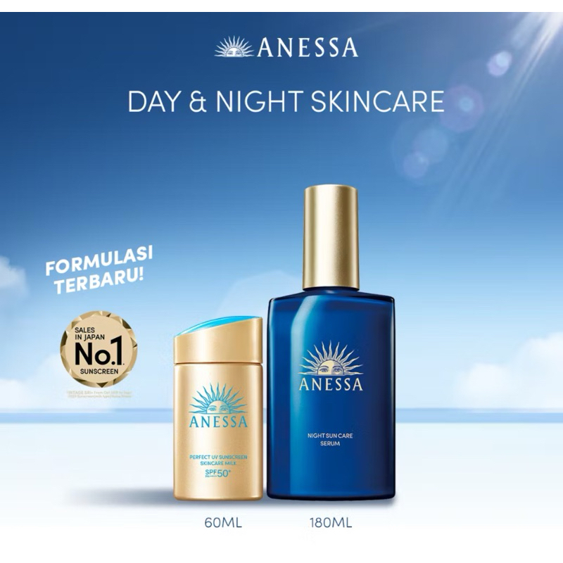 Jual Anessa - night sun care serum 180ml | Shopee Indonesia