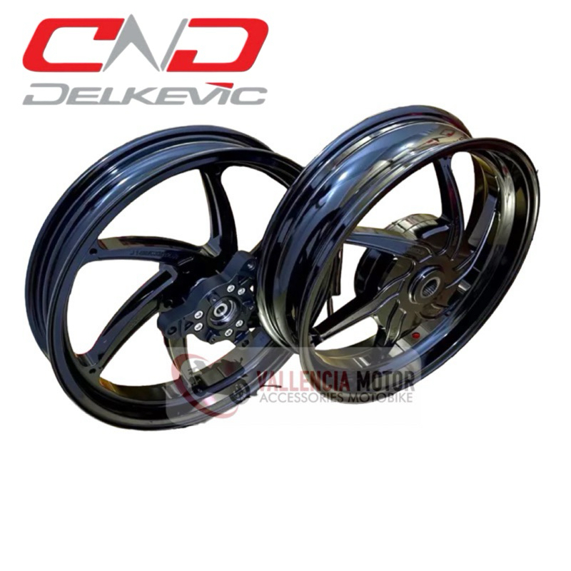 Jual VELG DND DELKEVIC SIXSTAR MOZ AEROX OLD. AEROX NEW RING 14 215*350 ...