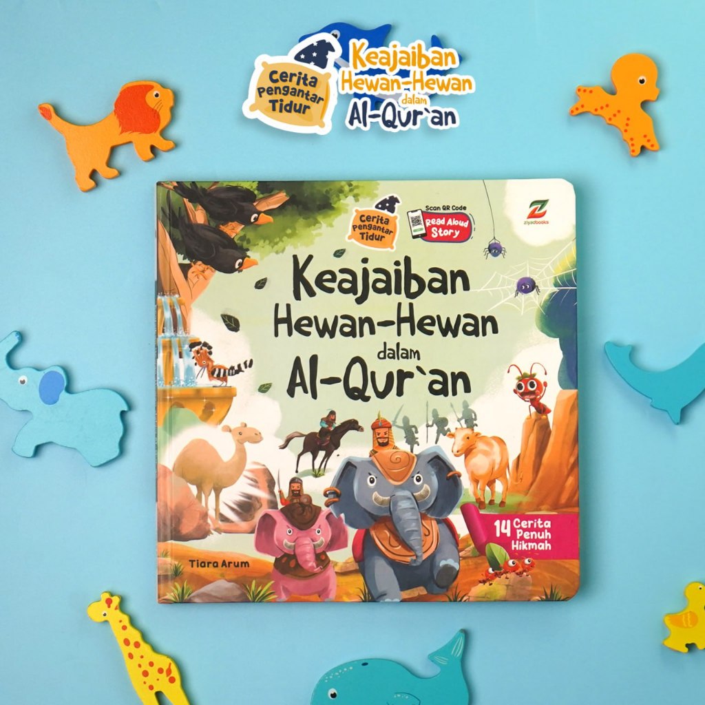 Jual Ziyadbooks Official Buku dongeng cerita anak islami usia 2 tk Keajaiban Hewan-hewan dalam ...