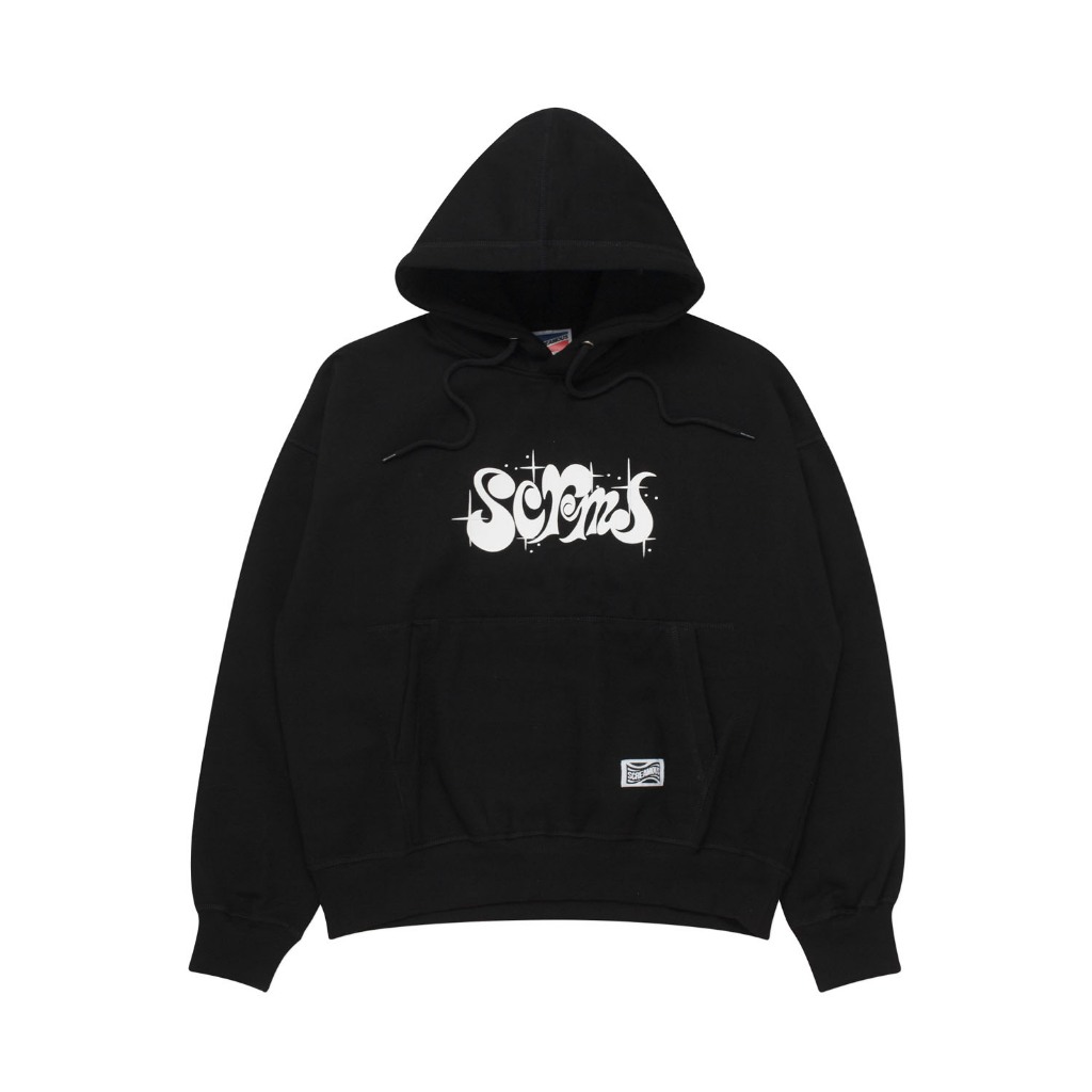 Jual Screamous Sweater Pria Pullover Hoodie Oversize CURZA BLACK ...