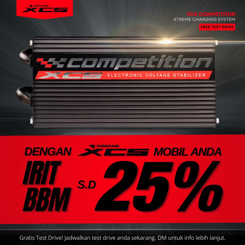 Jual HURRICANE XCS COMPETITION MORE POWER | Shopee Indonesia