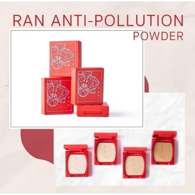 Jual PROMO RAN MINI ANTI POLLUTION BEDAK COMPACT POWDER ORIGINAL ...