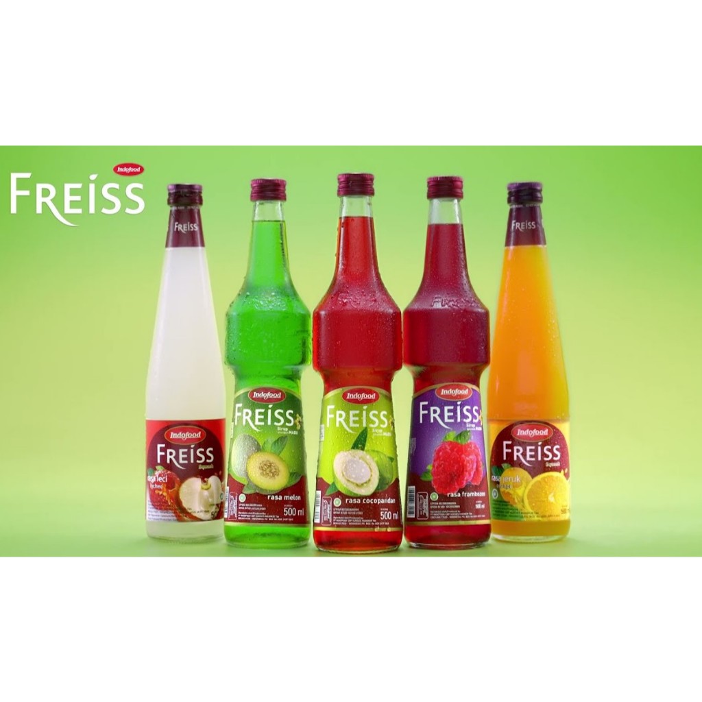 Jual FREISS SIRUP ANEKA RASA / FREISS SQUASH / SIRUP COCOPANDAN ...