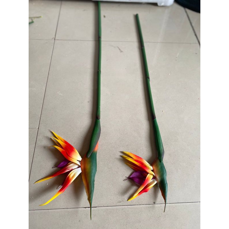 Jual 1pcs Bunga Heliconia Artificial/Bunga pisang-pisangan latek ...