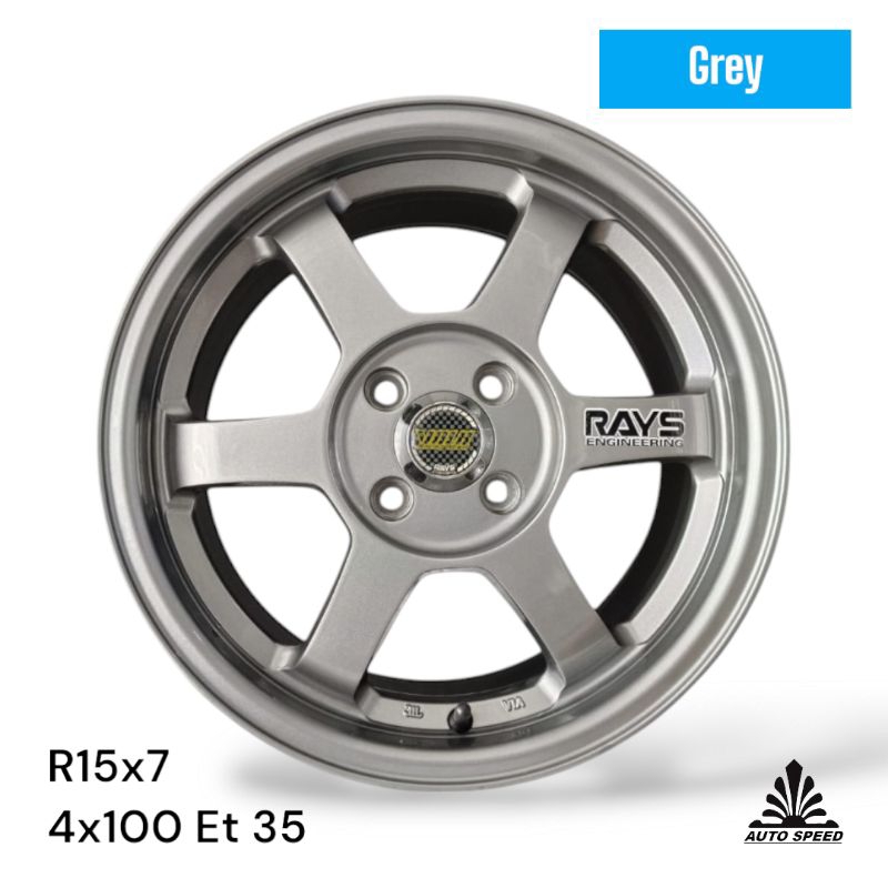 Jual Velg Volk Rays Te37 R15 Pcd 4 x 100 Lebar 7 et 35 | Shopee Indonesia