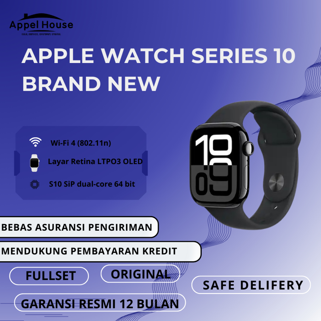 Jual APPLE WATCH SERIES 10 42MM, 46MM BRAND NEW | Shopee Indonesia