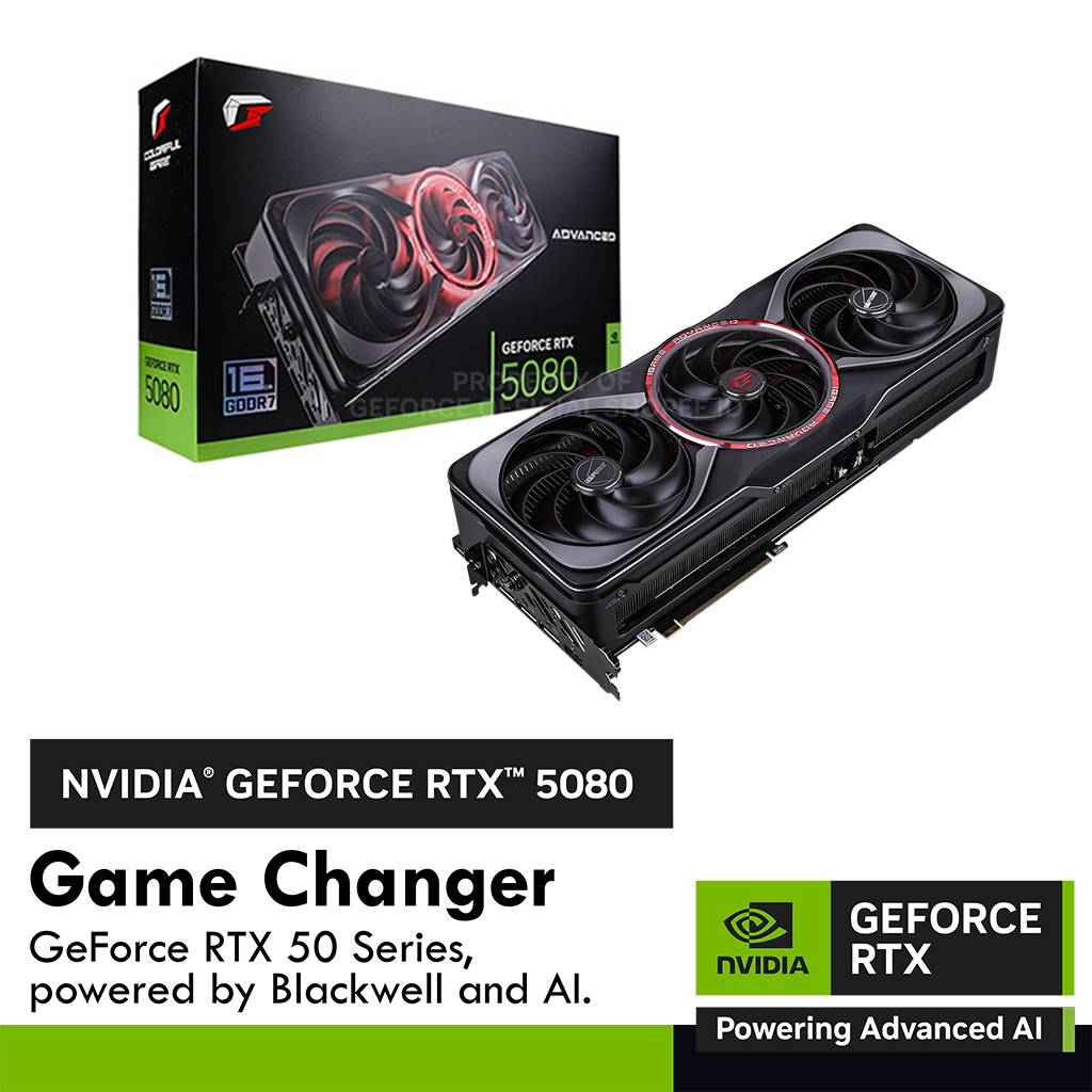 Jual COLORFUL iGame GeForce RTX 5080 Advanced OC-V | 16GB GDDR7 ...