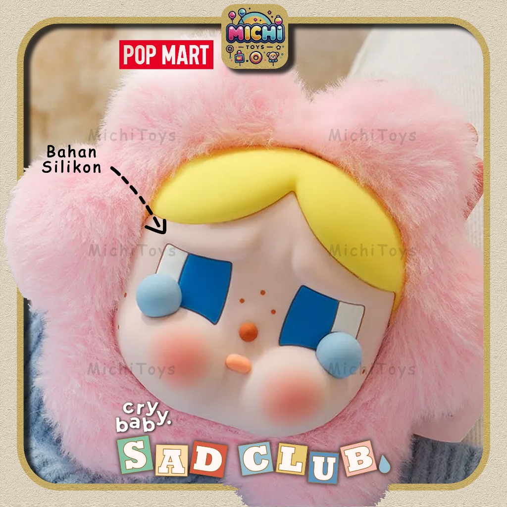 Jual [PO] Cry Baby Crying Again Plush Vinyl Face AirPods - Sad Club ...