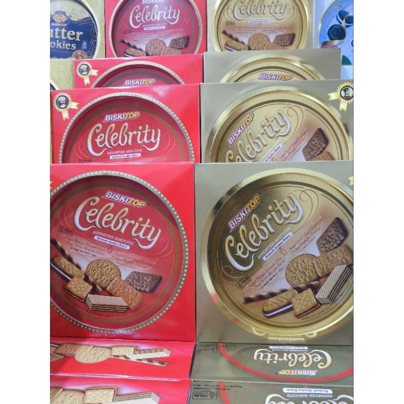Jual Biskitop Celebrity Assorted Biskuit Aneka Macam Rasa 700gr ...