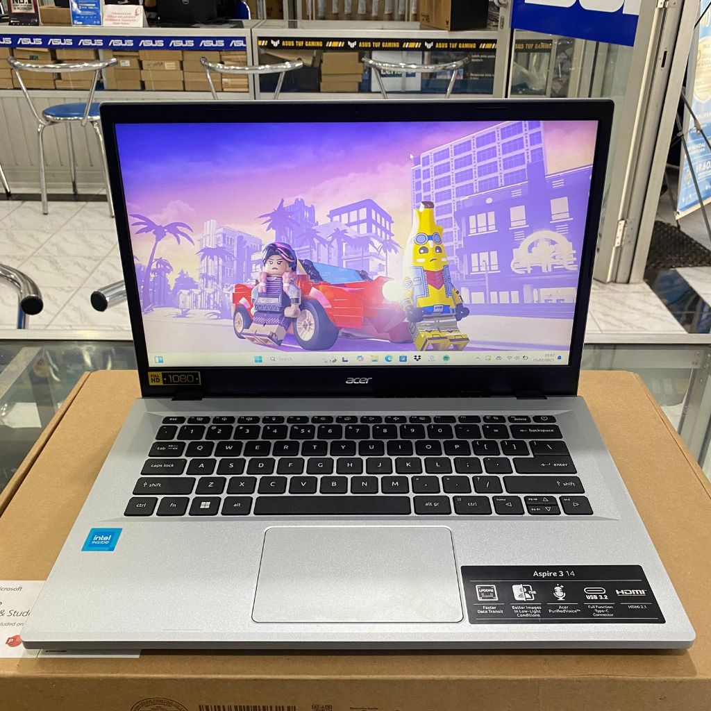 Jual Acer Aspire 3 A314-36P Intel N100 8GB 512GB 14" FHD Windows 11 (2nd) | Shopee Indonesia