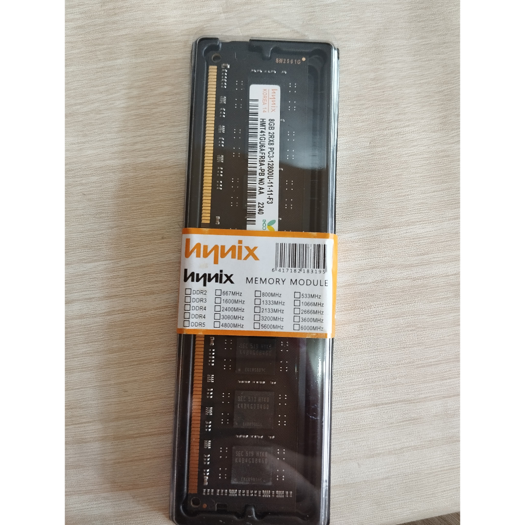 Jual DDR 3 8GB PC3 12800U 1600MHZ HYNIX LONGDIM FOR PC | Shopee Indonesia