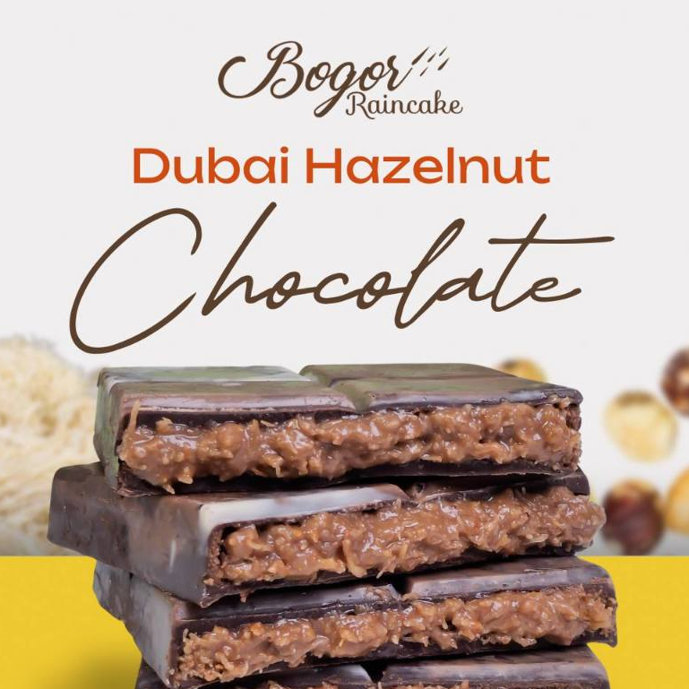 Jual Raincake Dubai Hazelnut Chocolate Large - With Kataifi Kunafa ...