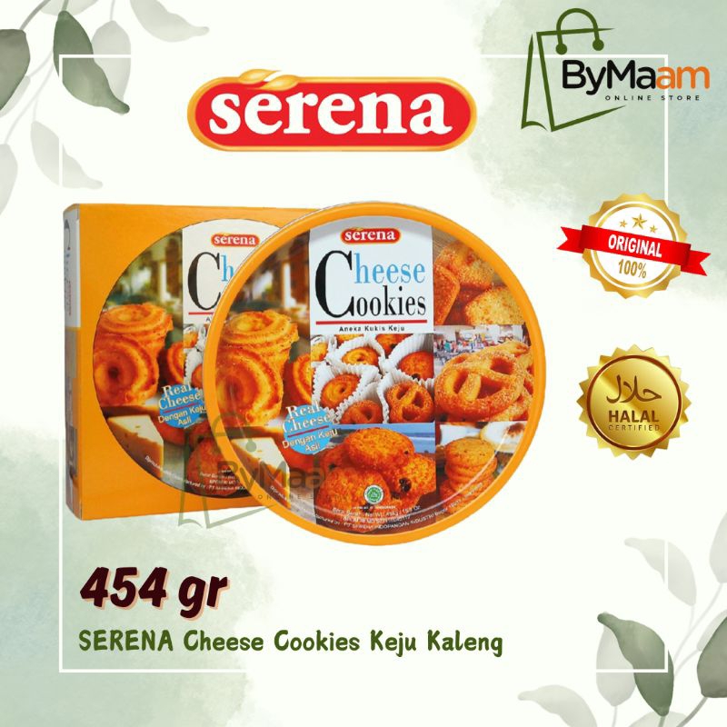 Jual SERENA CHEESE Cookies Keju Kaleng 454 gr Biskuit Roti Kukis Rasa ...