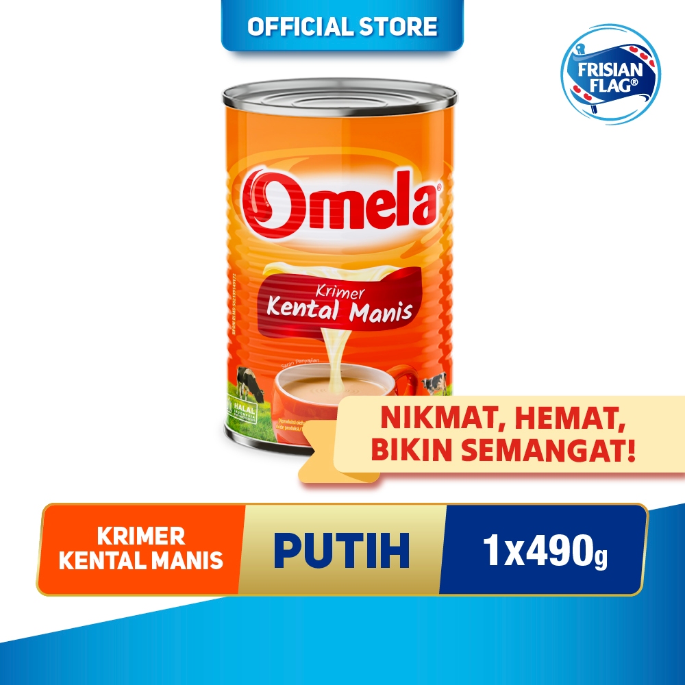 Jual Frisian Flag Omela Krimer Kaleng 490g - 1 pcs | Shopee Indonesia