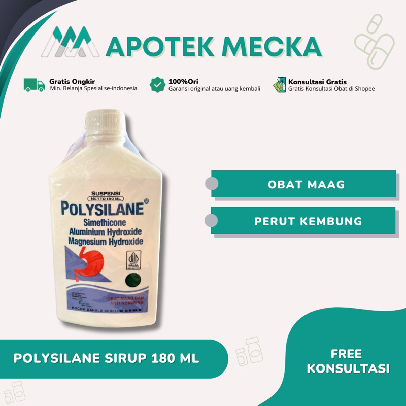 Jual Polysilane Syrup 180 ML | Shopee Indonesia