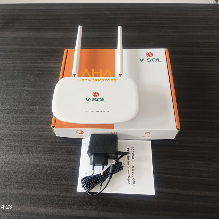 Jual XPON VSOL XPON Gigabit WiFi4 VSOL V2801RGW XPON ONT 1GE WiFi VSOL ...