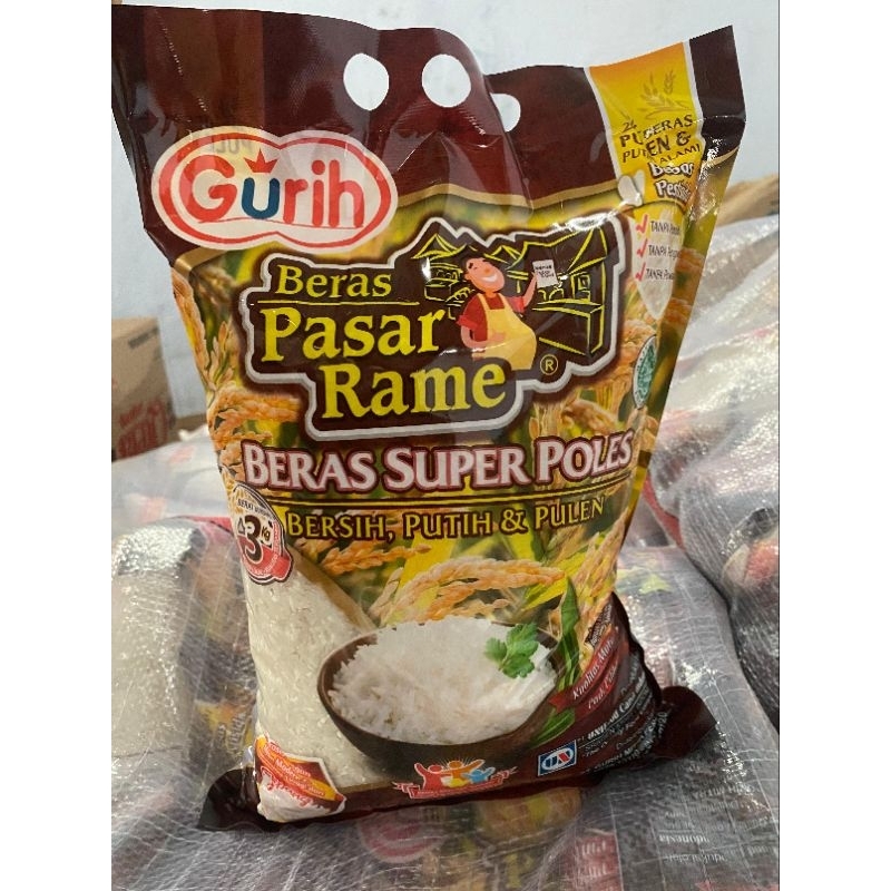 Jual BERAS PULEN BERAS PASAR RAME 3KG GURIH | Shopee Indonesia