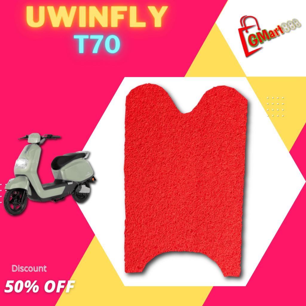 Jual Karpet Sepeda Listrik Uwinfly T70 - PVC COIL MAT | Shopee Indonesia