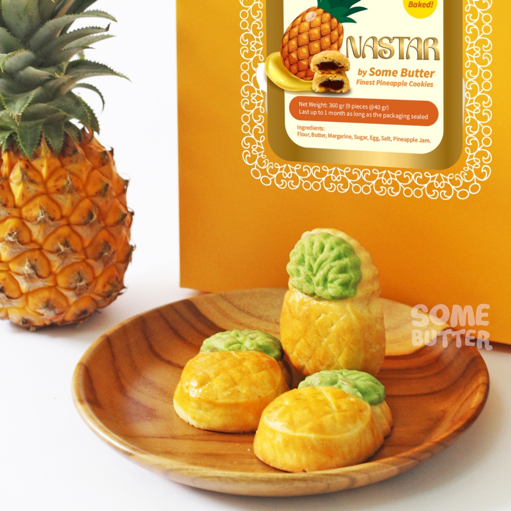 Jual NASTAR PINEAPPLE CAKE TAIWAN JUMBO by SOME BUTTER KUE LEBARAN ...