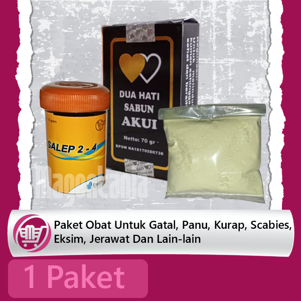 Jual Belerang Asli Obat Gatal Paket Lengkap Sabun + Salep + Sulfur ...