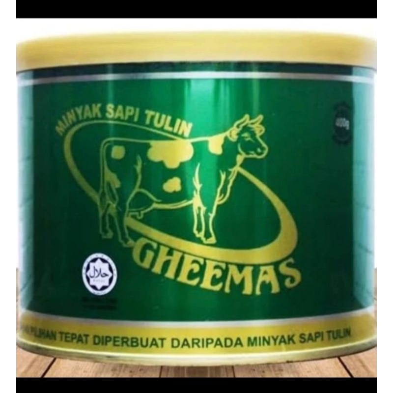 Jual Gheemas Pure Ghee 400 gram Minyak Sapi | Shopee Indonesia