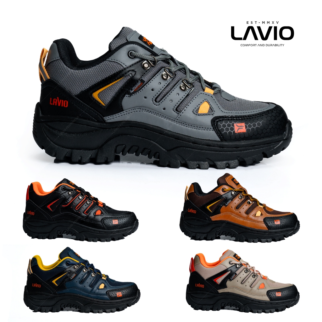 Jual Lavio Sepatu Casual Sneakers Safety Ujung Besi Sport Pria Branded ...