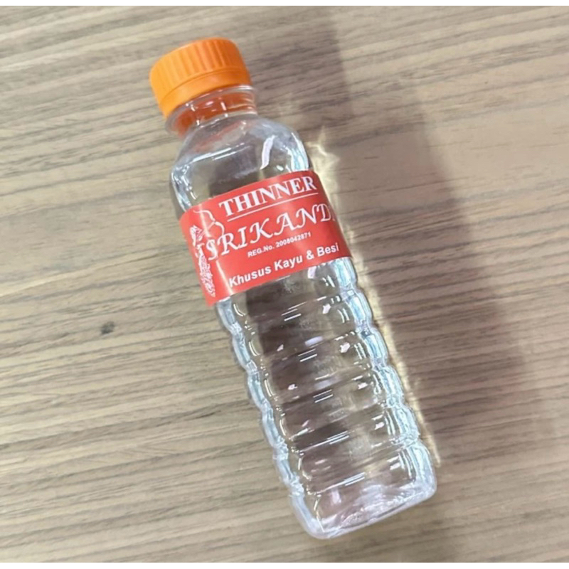 Jual TINER THINNER THINER BOTOL PELARUT PENGENCER CAT MENI BESI KAYU | Shopee Indonesia