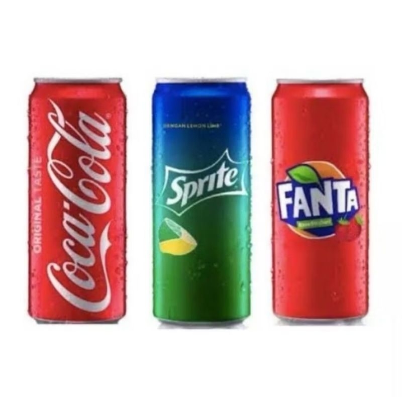 Jual COCA COLA/SPRITE/FANTA KALENG 250ML (ISI 1 KALENG) | Shopee Indonesia