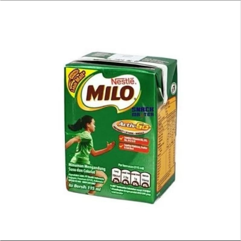 Jual MILO KOTAK 110ML (ISI 1 PCS) | Shopee Indonesia