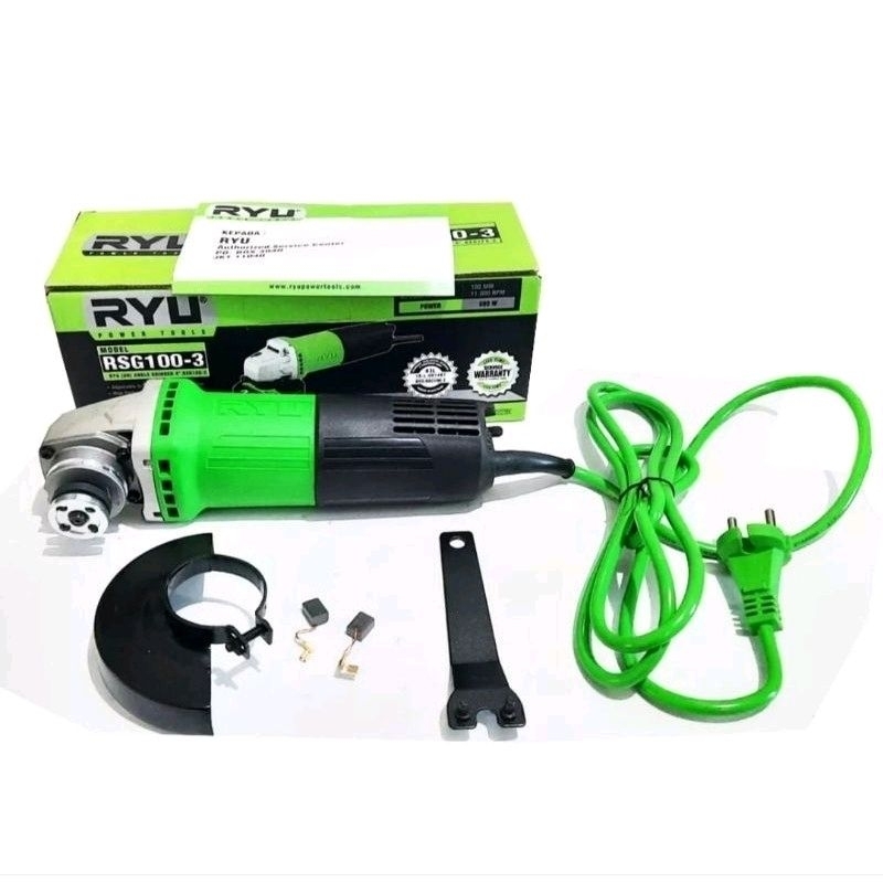 Jual RYU MESIN GERINDA TANGAN RSG 100-3 4"/GURINDA LISTRIK 4 INCHI/SLEPAN POTONG BESI | Shopee ...