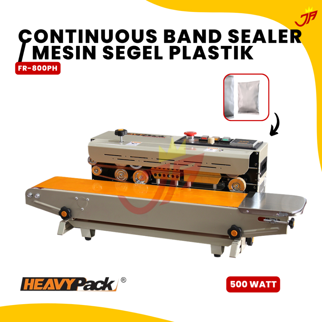 Jual HEAVYPACK Continuous Band Sealer Mesin Segel Plastik FR-800PH HEAVYPACK | Shopee Indonesia